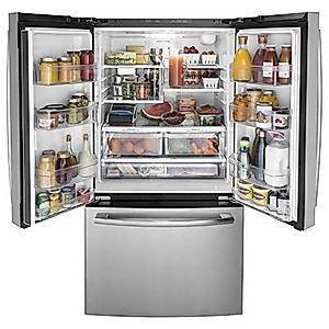 GE® ENERGY STAR® 27.0 Cu. Ft. Fingerprint Resistant French-Door Refrigerator