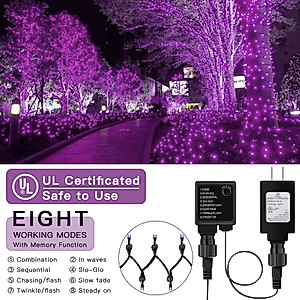 300 LED Christmas String Lights, 108FT Christmas Lights - UL Certified Outdoor & Indoor Fairy Lights Christmas Tree Decor, Patio, Garden, Party, Wedding, Halloween, Holiday Decoration