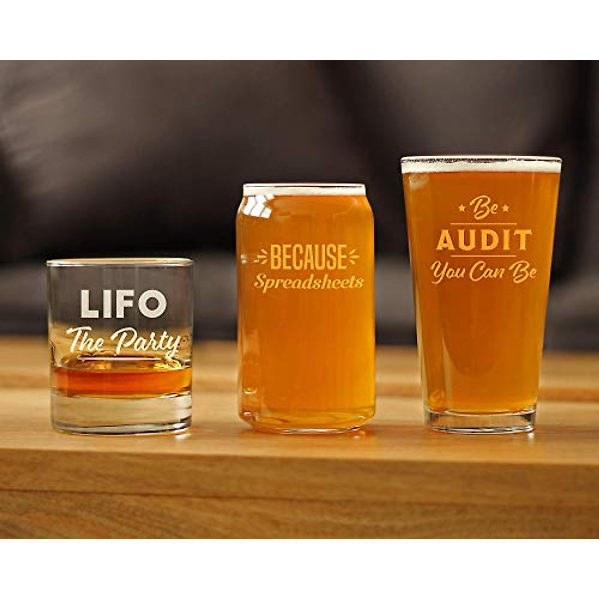 Kind of a Big Dill – Stemless Wine Glass - Funny Pickle Gift, Large Glasses, Etched Sayings, Gift Box