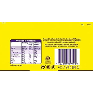 Original Cadbury Candy Bar Flake Chocolate Imported From The UK England, 0.08 kilograms