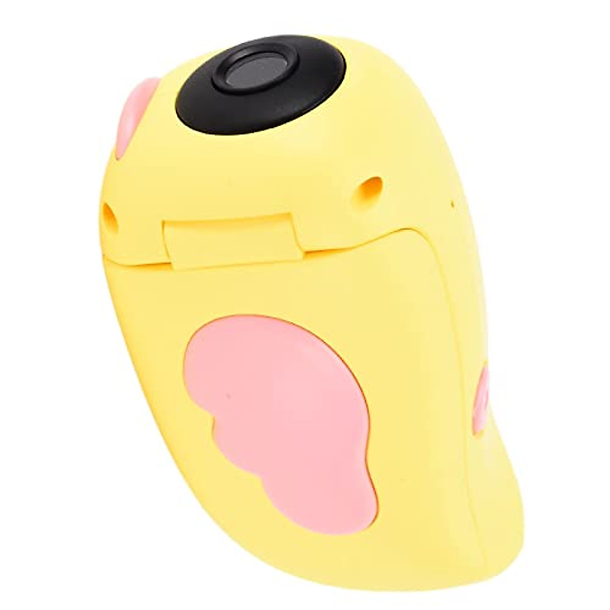 Entatial Kids Camera, 400mAh Battery Children Digital Camera Safe ABS 100° Viewing Angle for Gift for Toy(Yellow)