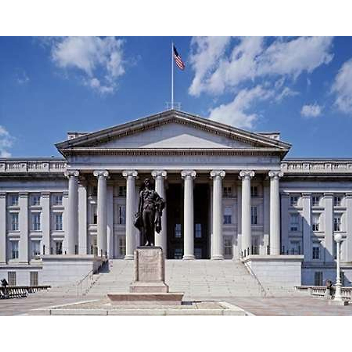 U.S. Treasury building, Washington, D.C. by Carol Highsmith - 28X22 Art Print Poster
