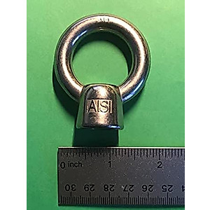 US STAINLESS Stainless Steel 316 Lifting Eye Nut 1/2" Whitworth Thread Pitch of 12 British Thread