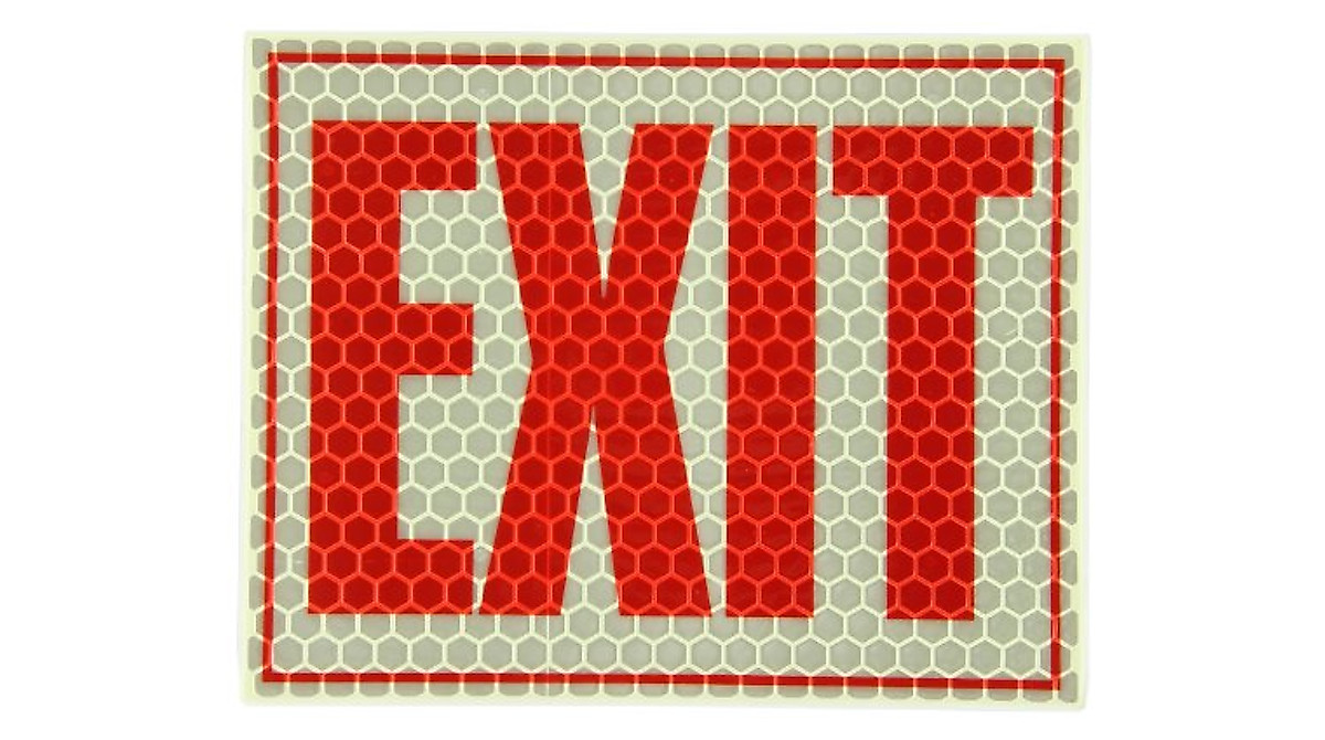 Cyalume Cyflect: Ultra-Visible Glow & Reflective Exit Sign