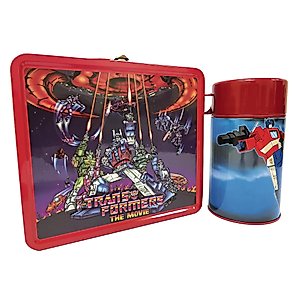 Transformers: The Movie (1986) Tin Titans Exclusive Lunchbox