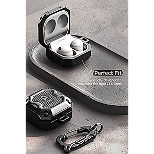 VRS Design Terra Guard Fit Buds Case for Galaxy Buds2 Pro (2022), Galaxy Buds 2 Case (2021), Galaxy Buds Pro Case (2021), Galaxy Buds Live Case (2020)
