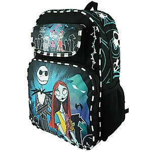 Nightmare Before Christmas Jack and Sally 16 Backpack