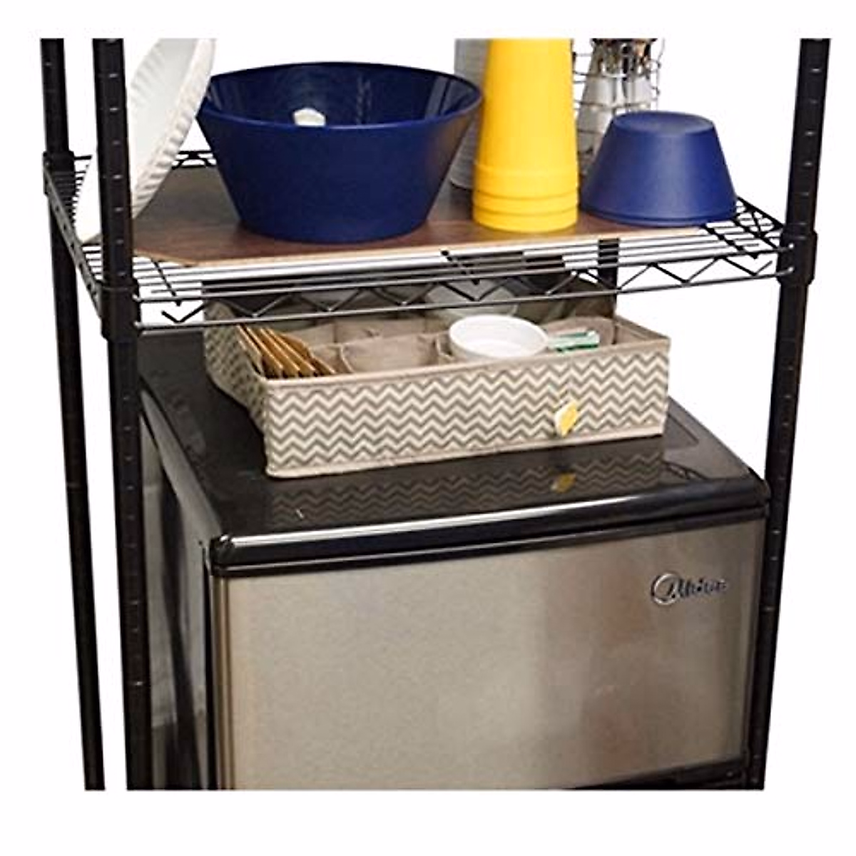 Mini Shelf Supreme - Adjustable Black Stainless Steel Unit