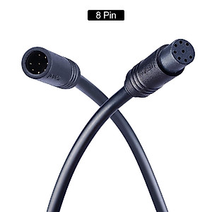 BAFANG Extension Cable 8 Pin Plug Connector BBS/BBSHD Motor Conversion Kit (60cm 8 pin Male to Female)