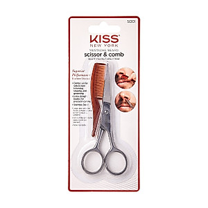 Kiss Mustache Scissors