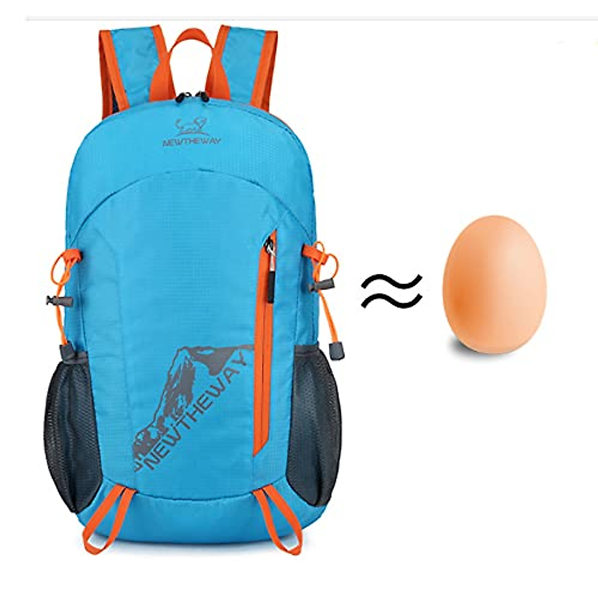 EaglePigeon Foldable Backpack Waterproof Backpack Lightweight Backpack Hiking Backpack Travel Backpack 20L Daypack (Dark Blue)