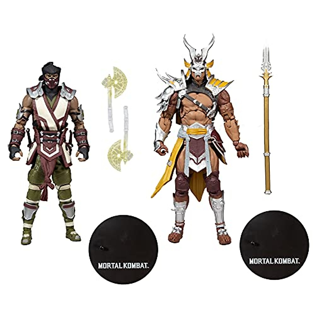 Sub Zero vs. Shao Khan Mortal Kombat 11 McFarlane Toys Action Figure 2-Pack