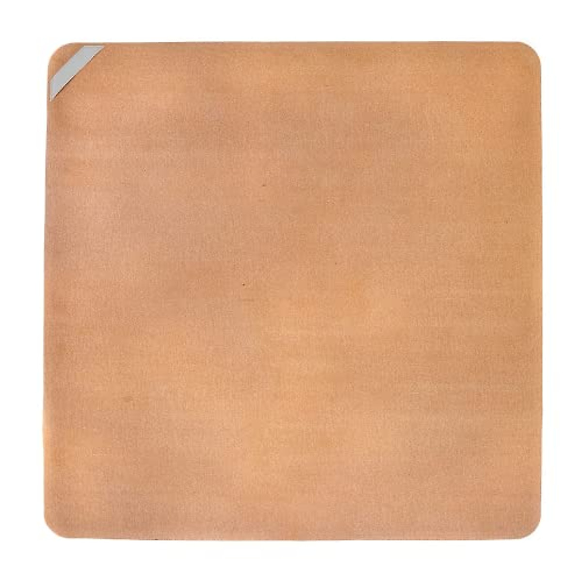 Vegan Leather High Chair Mat by Lark Baby Goods (40 x 40 in) - Waterproof Wipeable Splat Mat for Under High Chair - Baby High Chair Floor Mat for Splash and Spill Protection - Grey