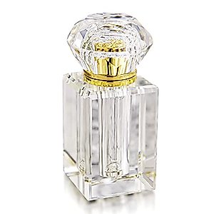 H&D HYALINE & DORA H&D Crystal Perfume Bottles Empty Refillable Decorative Bottles Glass Bottles for Home Decor Lady Gift