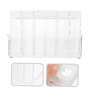 KICHOUSE 2 Sets Kitchen Seasoning Box Dispenser Container Travel Salt Shaker Small Salt Shaker Leakproof Jars Sugar Shaker Sugar Storage Container Anti-Slip Seasoning Jars Seasoning Bottles