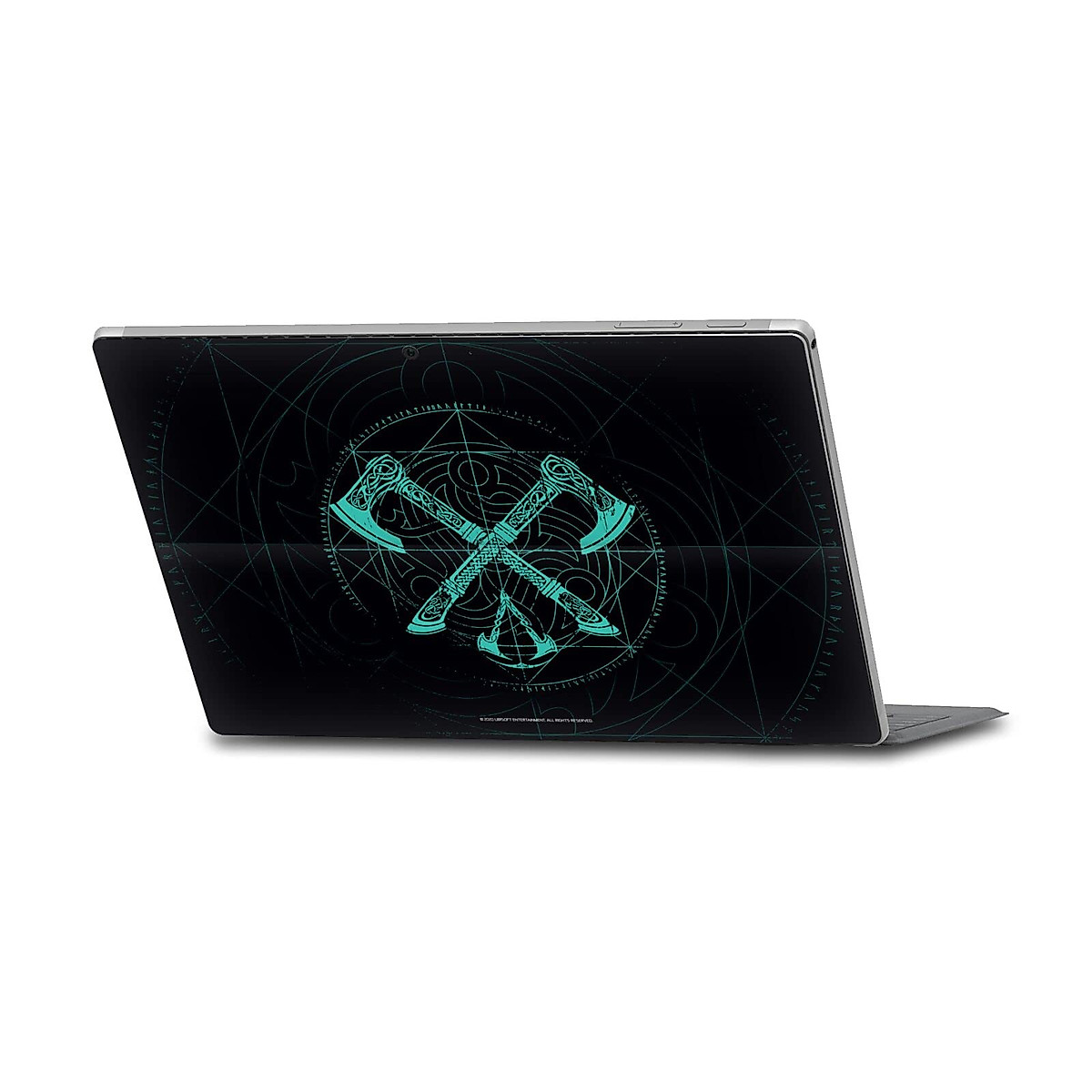 Head Case Designs Officially Licensed Assassin's Creed Dual Axes Valhalla Compositions Vinyl Sticker Skin Decal Cover Compatible with Microsoft Surface Pro 4/5/6