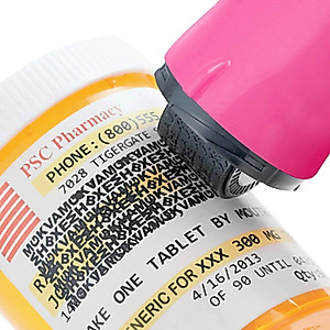 Guard Your ID Advanced Security Roller 2.0 Identity Theft Prevention Stamping Pink