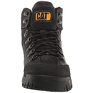 Cat Footwear Men's Threshold Waterproof Soft Toe Work Boot, Black, 10.5