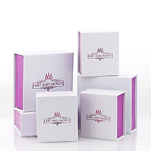 Art and Molly 14k Yellow Gold Earring Back Replacement Nut Friction Push-back (Small, Solid 14K Yellow Gold)