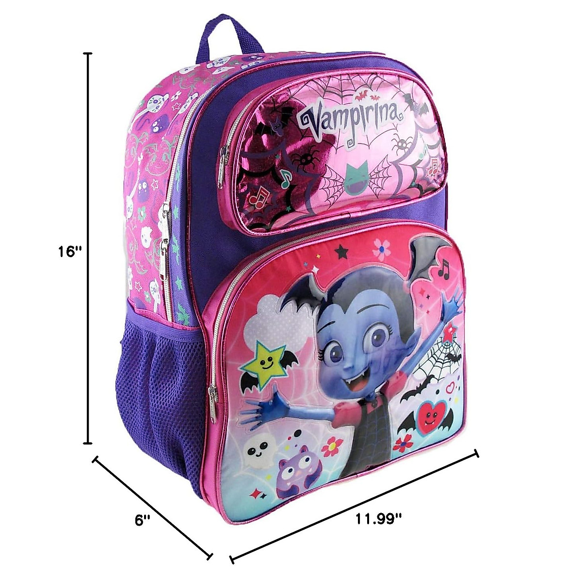 Disney's Vampirina 16" Emoji Bats Large Size Backpack - A16924