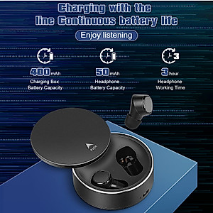 UrbanX X7 Sports Wireless Earbuds 5.0 IPX5 Waterproof Touch Control True Wireless Earbuds with Mic Earphones in-Ear Deep Bass Built-in Mic Bluetooth Headphones for Xiaomi Redmi Note 10 Pro Max