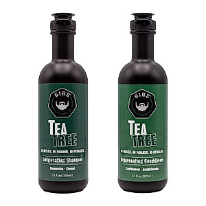 GIBS Tea Tree Shampoo & Conditioner Set, Each 12 fl oz