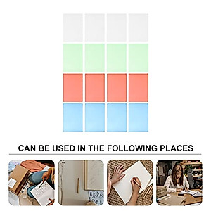 Clay Tools Home Tools 16Pcs Plastic A4 Writing Pads Translucent Test Paper Writing Boards Students A4 Writing Exam Mats for Home Offices (Mixed Color) Cutting Board Pottery Tools