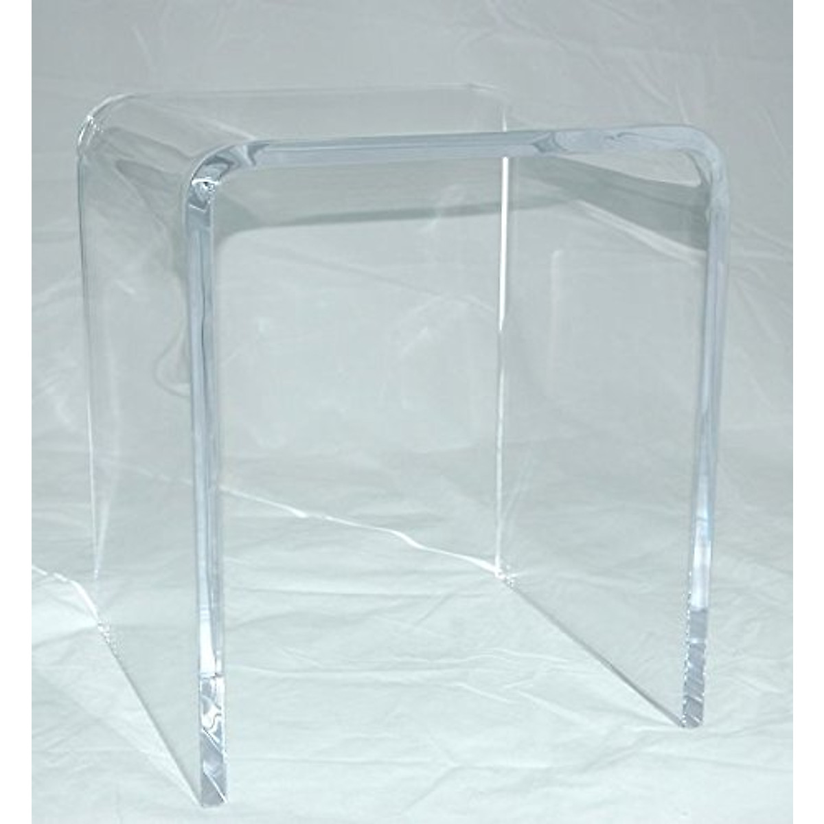 One Stop Plastic Shop 3/4" Clear Acrylic Lucite Shower Bench.