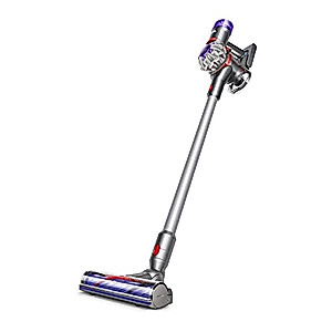 Dyson V7 Advanced Cordless Stick Vacuum Cleaner - Silver - Light Weight to Clean up high, Battery Operated, Portable