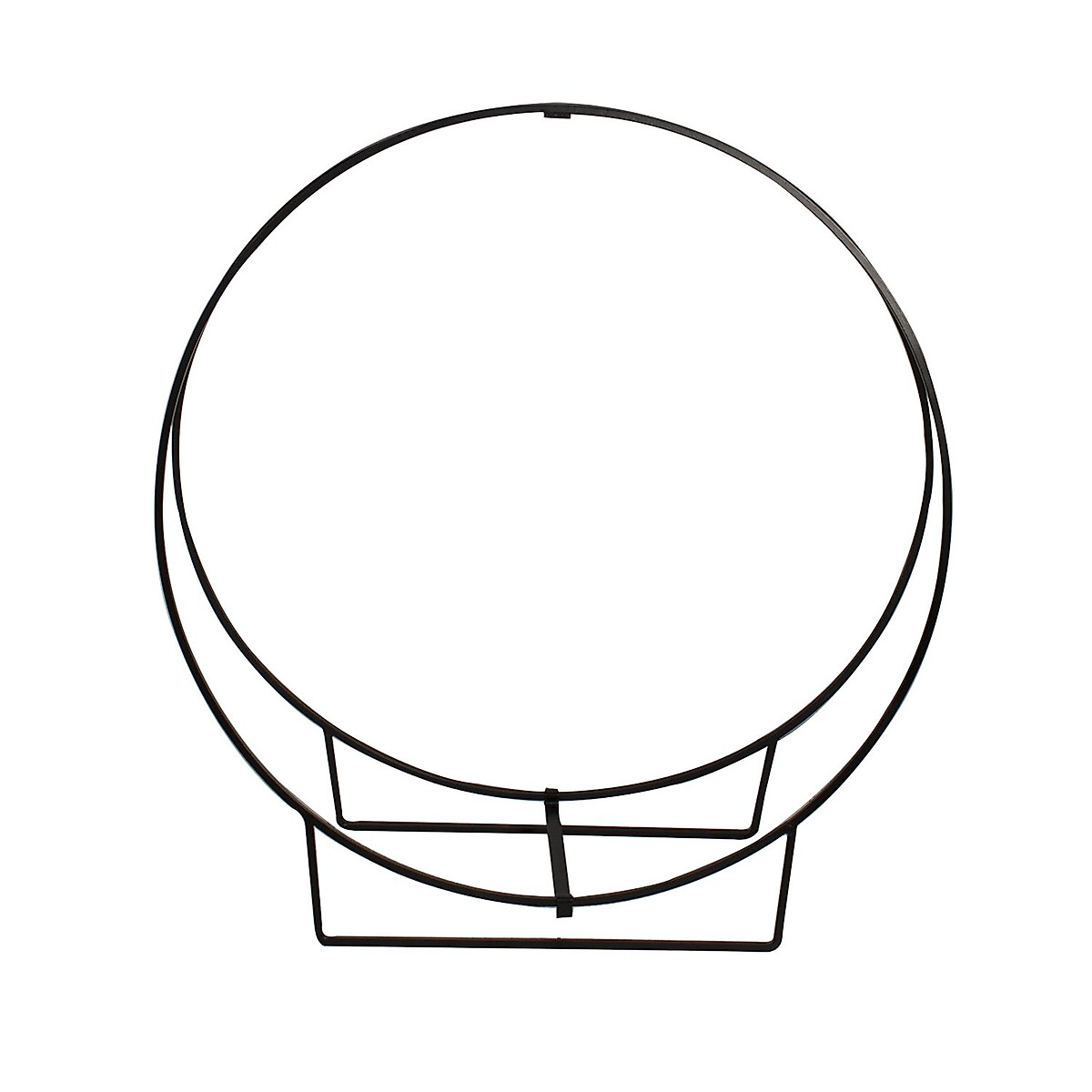 Panacea 15210 40-Inch Solid Steel Log Hoop , Black