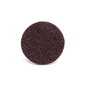 25Pcs 3 inch Roll Lock Sanding Discs Set, R-Type Quick Change Disc with 1/4'' for Die Grinder Fine Medium Coarse Grit Sanding Discs Surface Conditioning Scuff Pads Holder