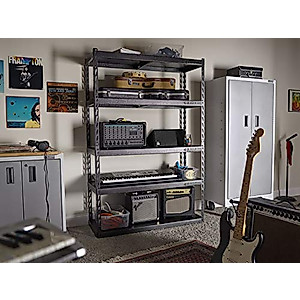 Gladiator 48" Wide EZ Connect Rack with Five 18" Deep Shelves