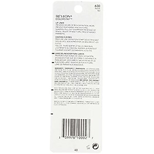 Revlon ColorStay Lip Liner with SoftFlex, Nude [630] 1 ea (Pack of 2)