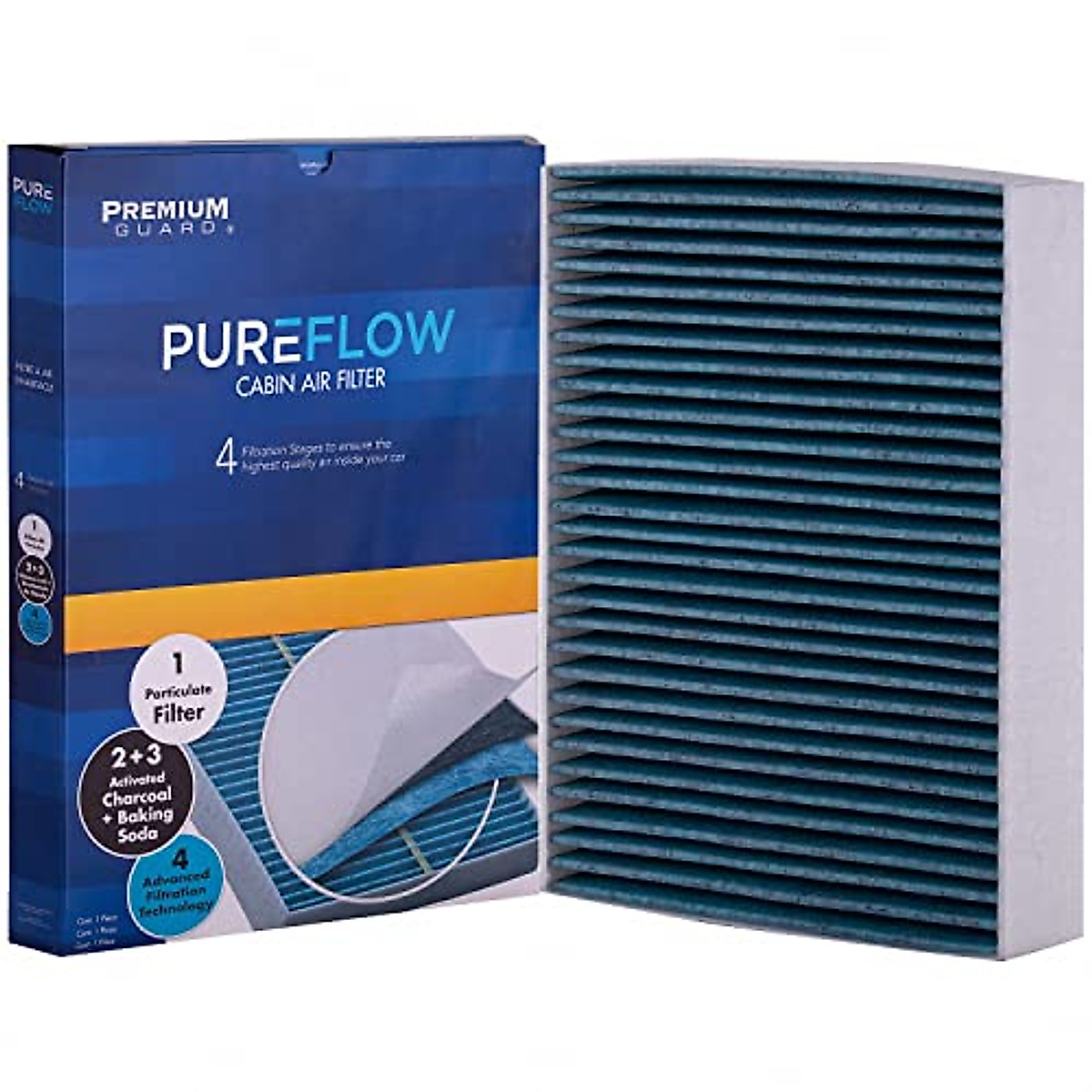 Pureflow Cabin Air Filter PC4255X | Fits 2016-12 BMW 328i, 2016-13 328i xDrive, 2020-12 320i, 2018-13 320i xDrive, 2019-17 330i xDrive, 2016-14 428i, 2018-16 330i, 2020-15 M4, 2018-14 Porsche 911