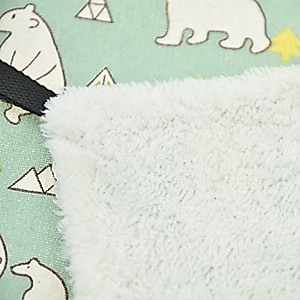 FLAdorepet 3 Pieces Guinea Pig Rat Cage Hammock Small Animal Hanging Bed for Ferret Sugar Glider Chinchilla Puppy and Cat (13.7 * 13.7inch, 3 Packs)