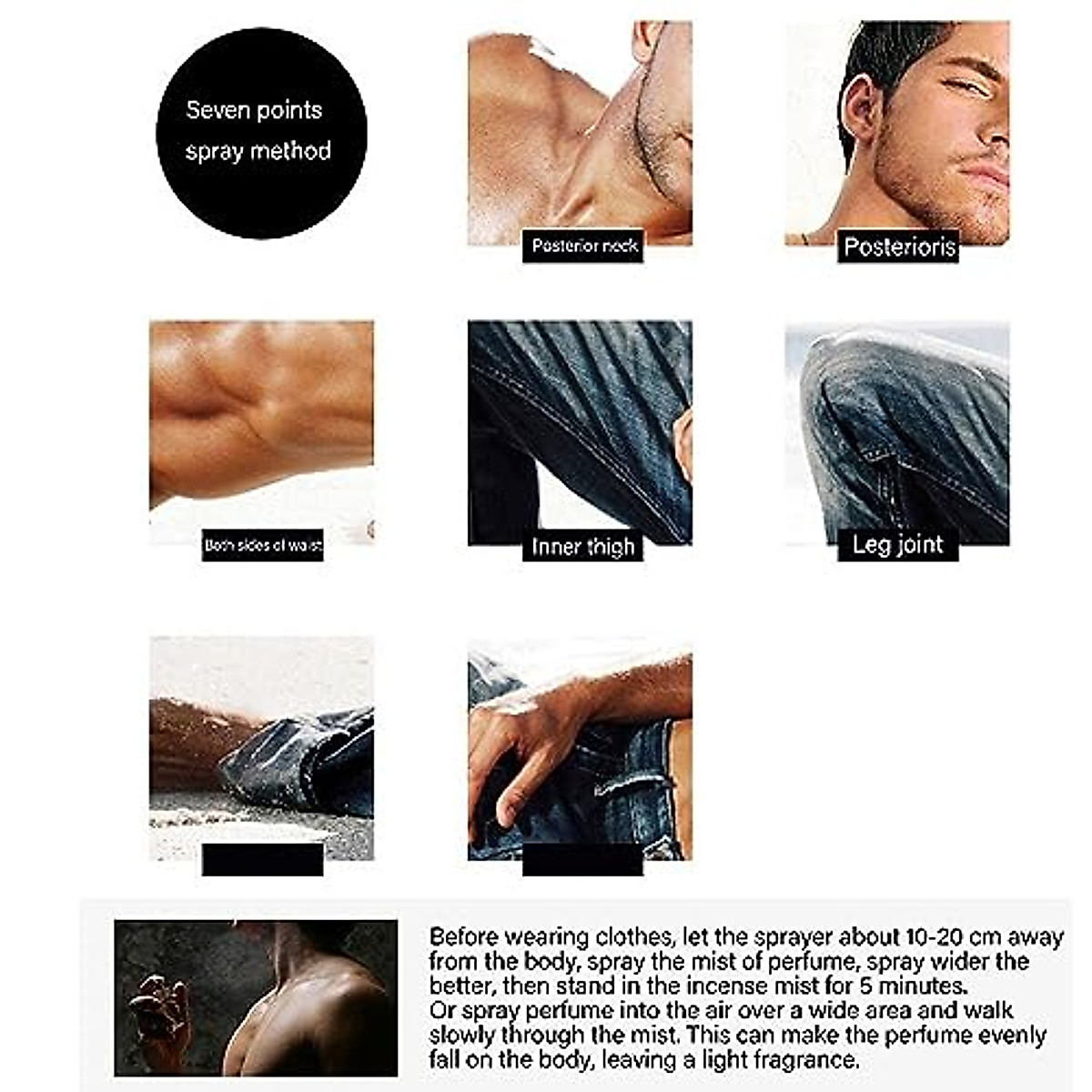 Yosoo Fashion Light Blue Ocean Flavour Cologne,Lasting Fragrance Perfume for Men - 50ml