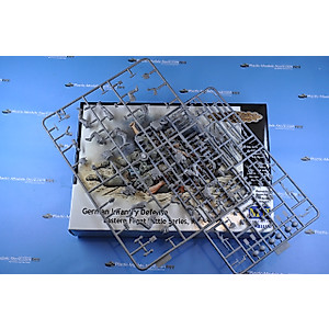 GERMAN INFANTRY, EASTERN FRONT BATTLE SERIES 5 FIGURES 1/35 MASTER BOX 35102