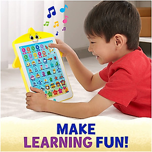WowWee Baby Shark's Big Show! Kids Tablet – Interactive Educational Toys – Toddler Tablet Makes Learning Fun (Full Size), multicolor