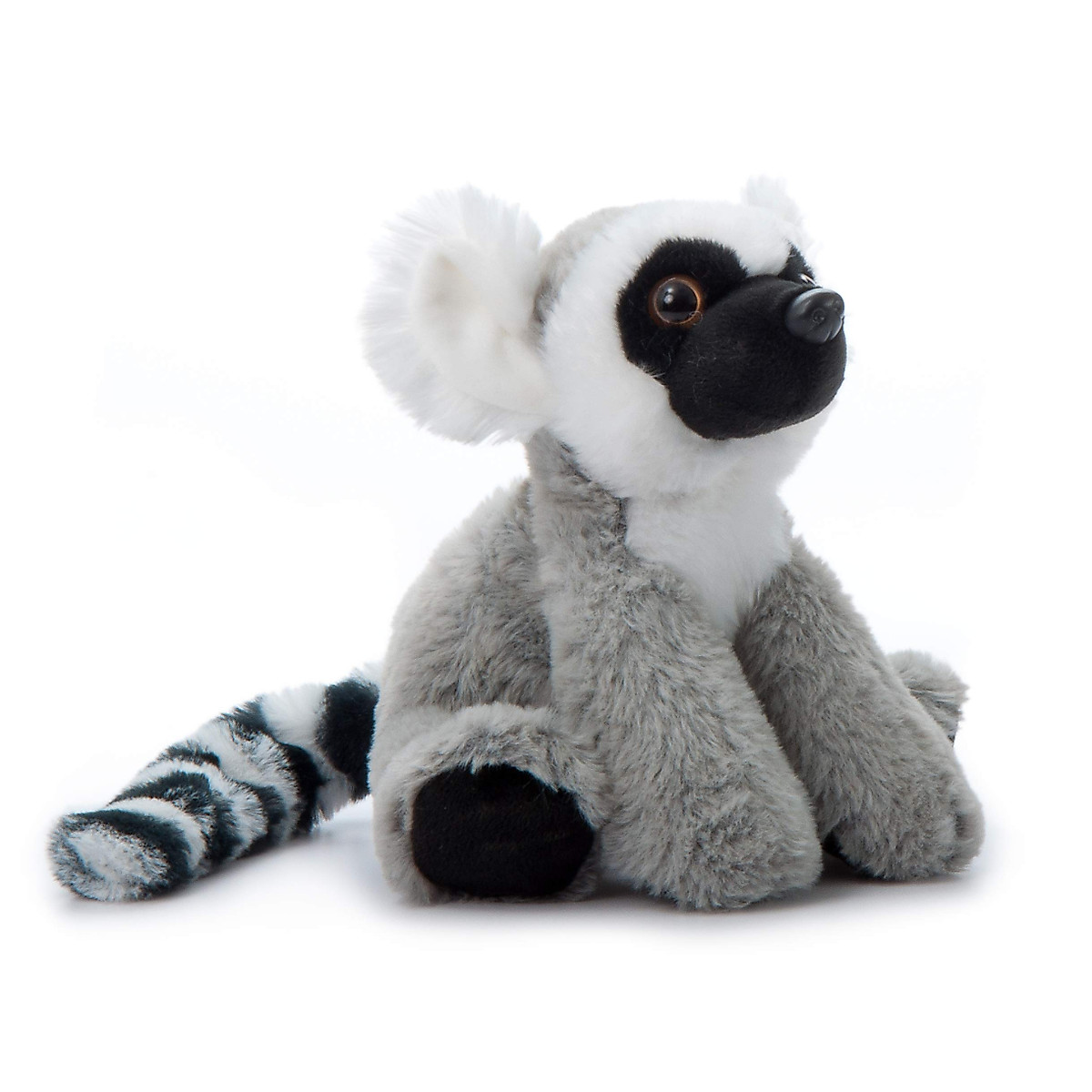 The Petting Zoo Ringtailed Lemur Stuffed Animal, Gifts for Kids, Wild Onez Zoo Animals, Ringtailed Lemur Plush Toy 9 inches