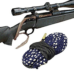 Aimee_JL New Bore Cleaner 410 GA Gauge Gun Barrel Cleaning Rope Rifle/Pistol/Shotgun Brass Brush Cleaning Cord