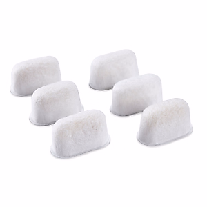 Geesta Premium 6-pack Water Filters For Replacement Breville BWF100 with Ion Exchange Resin inside, white, 12.09 x 6.22 x 2.6 inches (FBA_Geesta03)