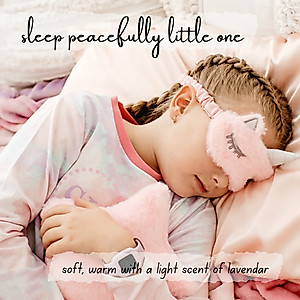 TrueSooth Unicorn Gifts for Girls Age 6-8 - Lavender Plushie/Plush Star Pillow, Girls Unicorn Sleep Mask, Mug, Notebook Set - Birthday for 6, 7, 8 Year Old Girl, Little Girl Gifts