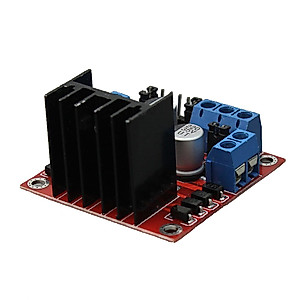 Honbay L298N Motor Drive Controller Board DC Dual H-Bridge Robot Stepper Motor Control & Drives Module for Arduino Smart Car Power UNO MEGA R3 Mega2560 Duemilanove Nano Robo