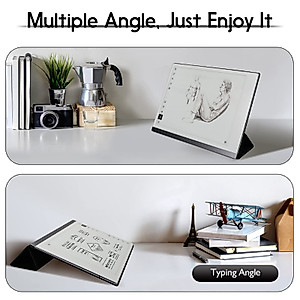 Case for Remarkable 2 Paper Tablet 10.3" 2020 Released, Book Folio Design, Anti-Scratch PU Leather Lightweight Cover Only for Remarkable 2 (Black)