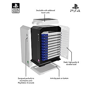 PS4 - Premium Games Storage Tower (Numskull)