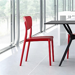 Compamia Monna Outdoor Dining Chair in Red (Set of 2)