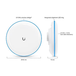 Ubiquiti UniFi UBB-US IEEE 802.11ad 1.70 Gbit/s Wireless Bridge