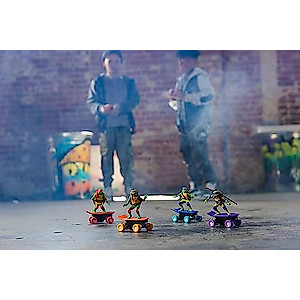 Teenage Mutant Ninja Turtles Half Pipe RC, Raphael Movie Edition, Ages 5+| Skateboard-Shaped Control & Perform Tricks on Any Surface | Collect Them All!