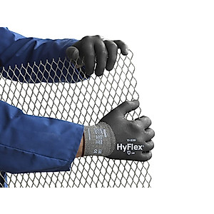 Ansell Healthcare 11539060 Series 11-539 HyFlex HPPE Glove, Full Coat with a Spandex Polyester Knitwrist, 18 Gauge, Size 6 (Pack of 144)