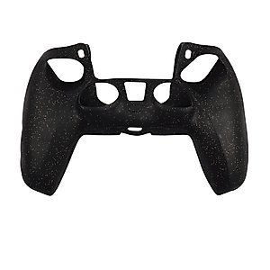 ROTOMOON PS5 Glitter Silicone Controller Skins with 8 Thumb Grips & L2 R2 Trigger Protector, Sweat-Proof Anti-Slip Controller Cover Skin Protector Compatible with Playstation 5 Controller